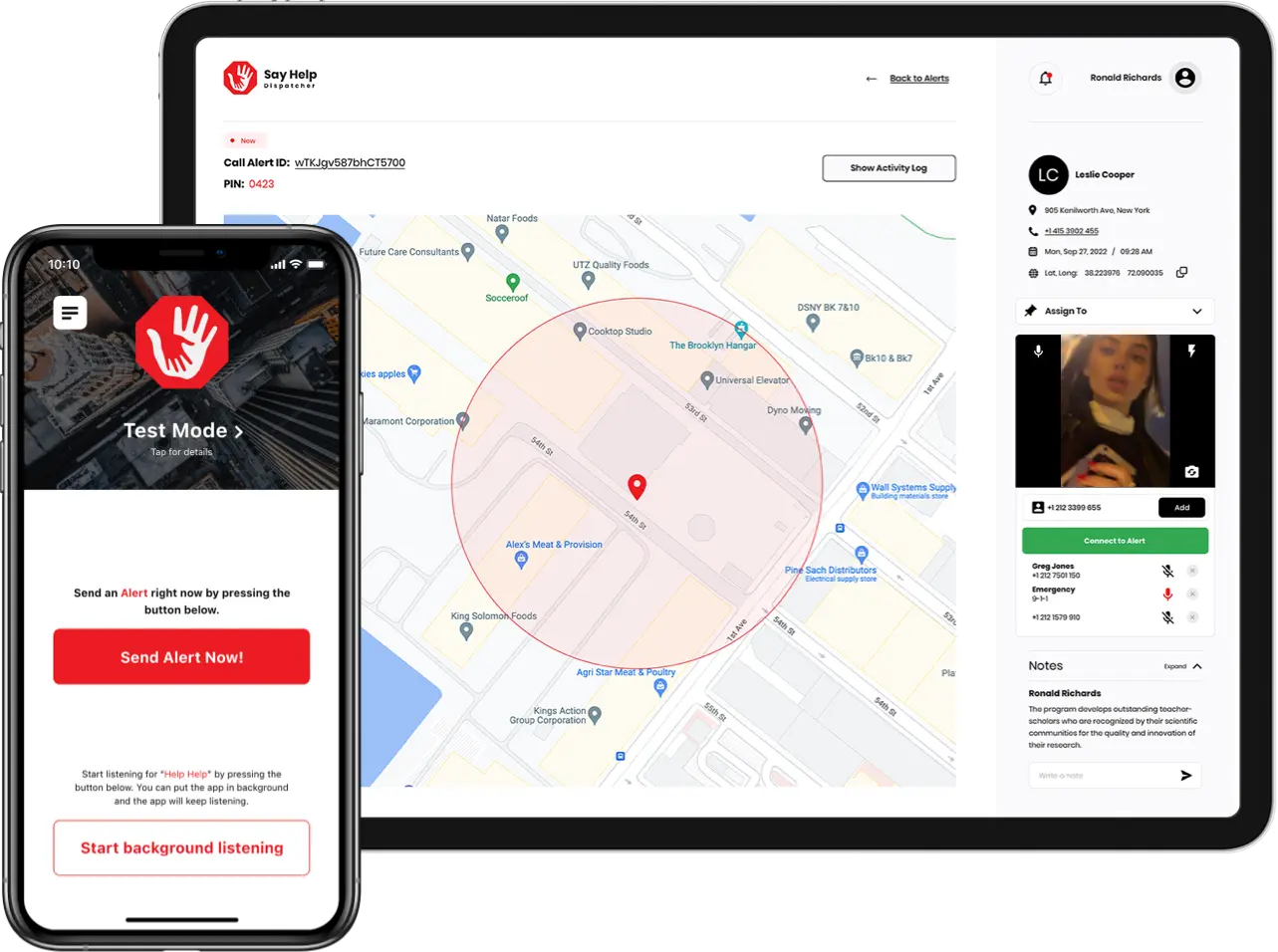 Say Help: Your Voice. Your Safety.